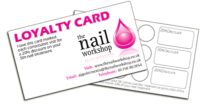 Introducing Loyalty Cards! | The Nail Workshop